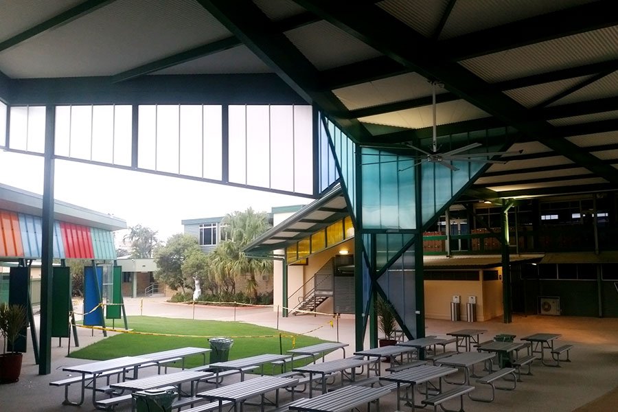 Outdoor Covered AreaThe Cathedral College, Rockhampton – BT Builders